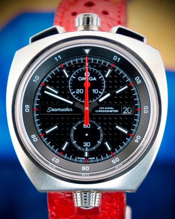 Omega Seamaster Bullhead L.E. 43MM Black Dial Leather Strap (225.12.43 ...