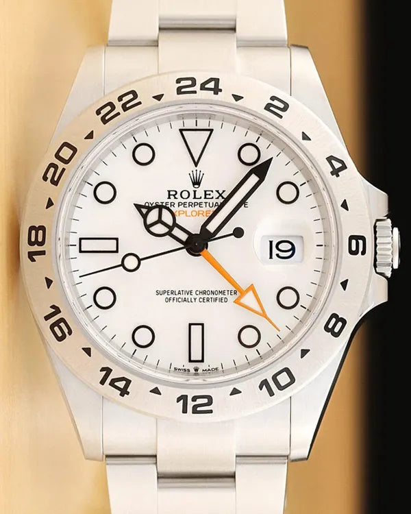 2024 Rolex Explorer II "Polar" 42MM White Dial Oyster Bracelet (226570 ...