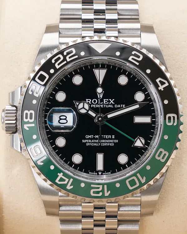 2025 Rolex GMT-Master II "Sprite" 40MM Black Dial Jubilee Bracelet (12 ...