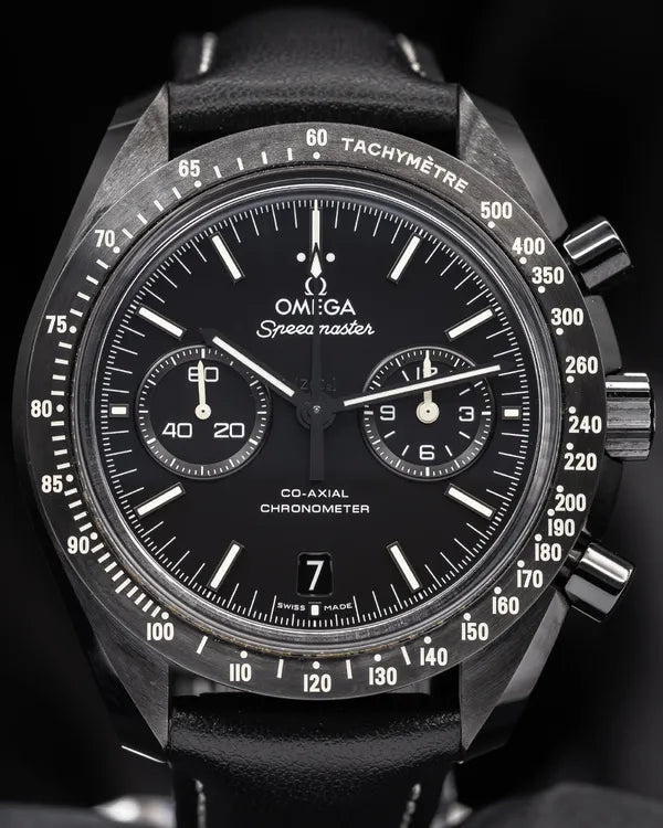 Omega Speedmaster Dark Side of the Moon "Pitch Black" 44.25MM Black Di ...