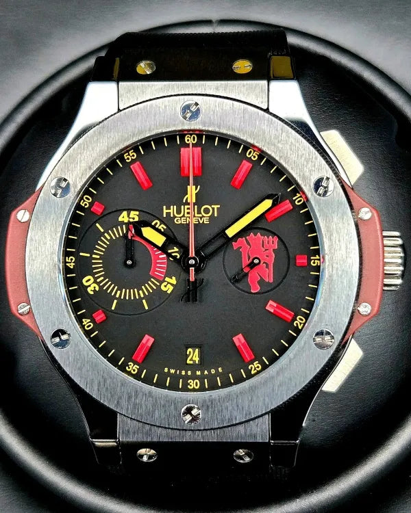 2009 Hublot Big Bang "Red Devil Bang Manchester United" L.E. 44MM Blac ...