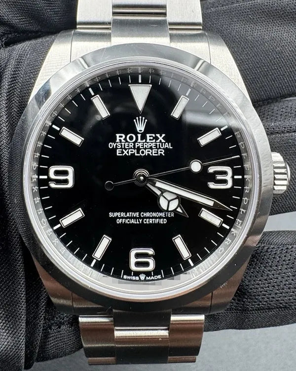 2024 Rolex Explorer 40MM Black Dial Oyster Bracelet (224270) – Grailzee