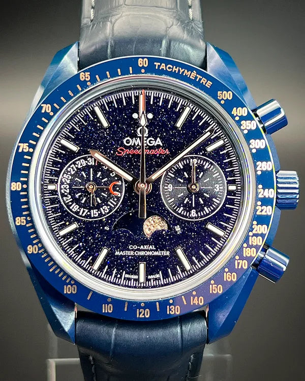 2025 Omega Speedmaster Moonphase "Blue Side of the Moon" 44.25MM Avent ...