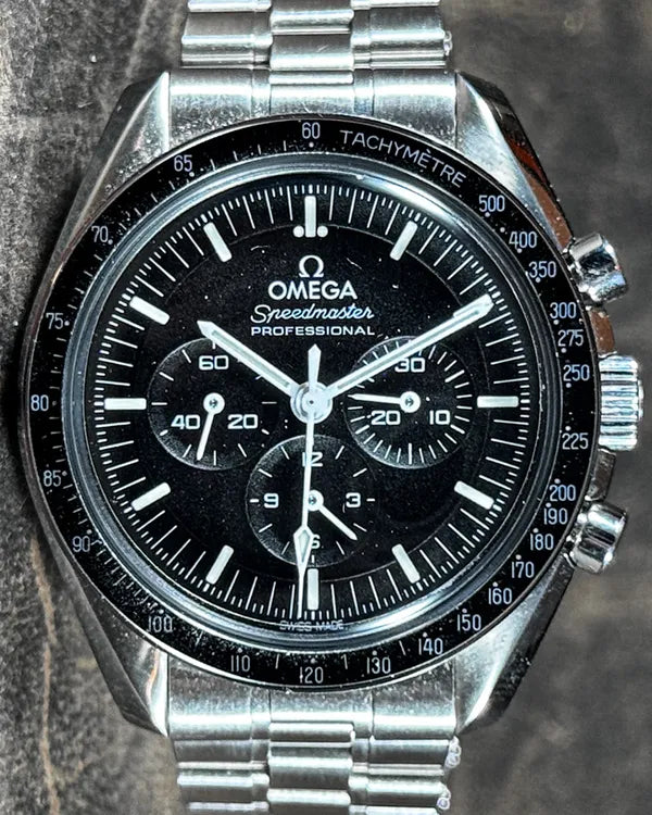 2024 Omega Speedmaster Professional Moonwatch 42MM Black Dial Steel Br ...
