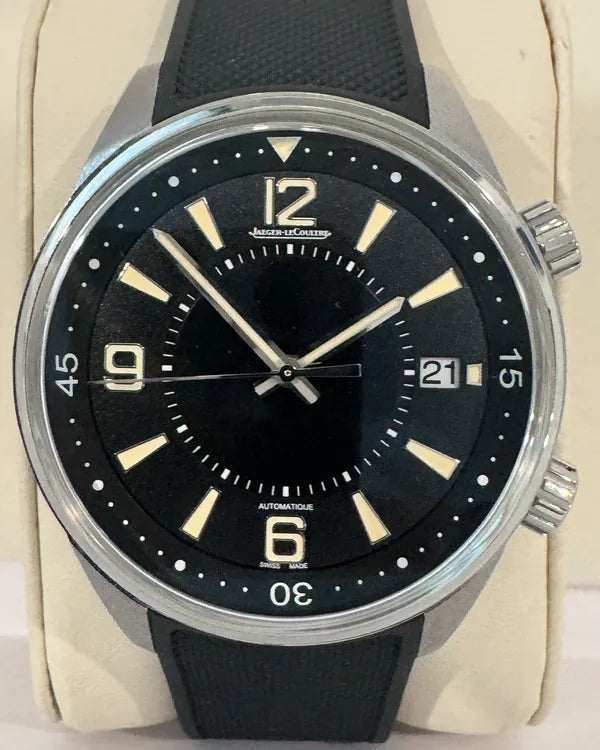 Jaeger-LeCoultre Polaris Date 42MM Black Dial Rubber Strap (Q906867J ...