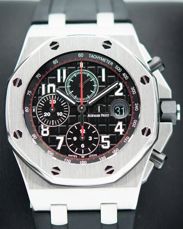 2020 Audemars Piguet Royal Oak Offshore "Vampire" 42MM Black Dial Rubb ...