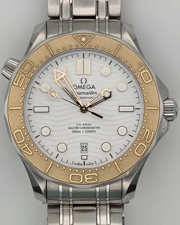 2024 Omega Seamaster Diver 300M "Paris 2024" S.E. 42MM White Dial Stee ...