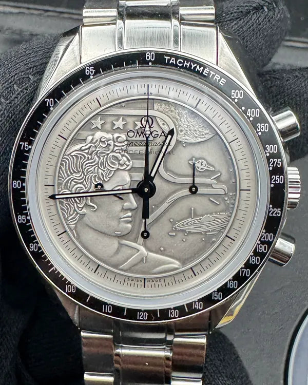 2014 Omega Speedmaster Professional Moonwatch "Apollo XVII Last Man on ...