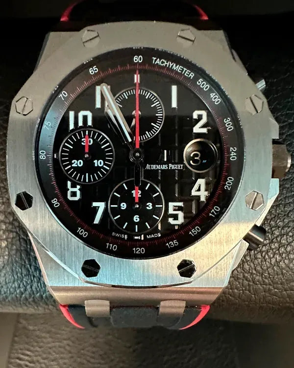 2014 Audemars Piguet Royal Oak Offshore "Vampire" 42MM Black Dial Rubb ...