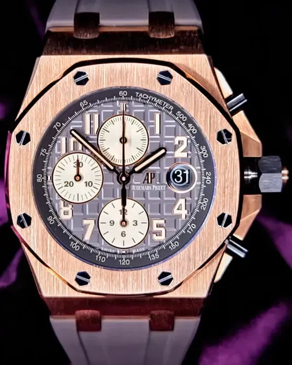 2019 Audemars Piguet Royal Oak Offshore "Half-brick" 42MM Rhodium Dial ...