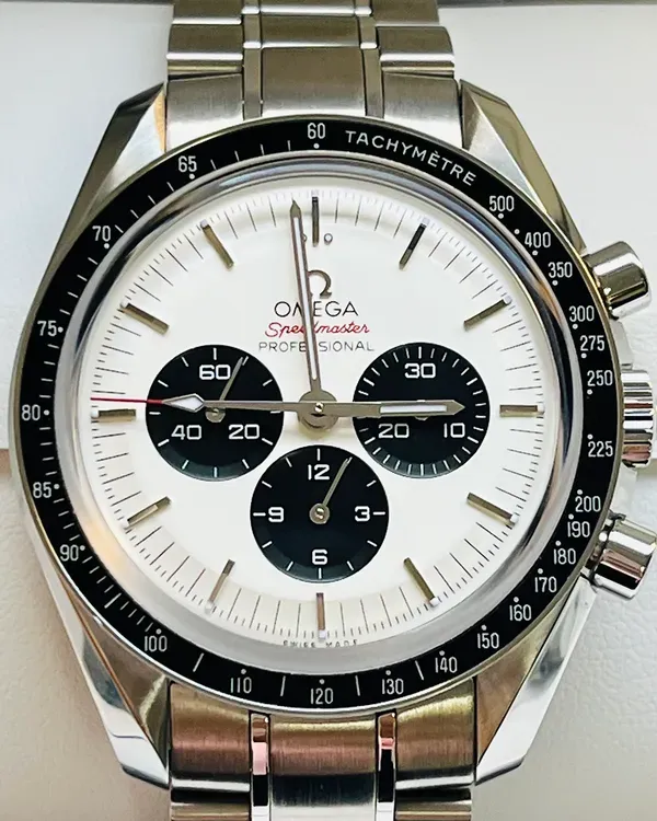 2019 Omega Speedmaster Professional "Tokyo Olympics" L. E. 42MM Silver ...