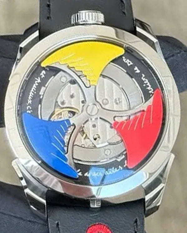 2023 MB&F MAD Edition 1 "Time To Love" L.E. 42MM Skeleton Dial Leather ...
