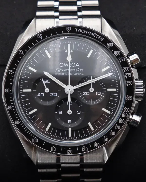 2022 Omega Speedmaster Professional Moonwatch 42MM Black Dial Steel Br ...