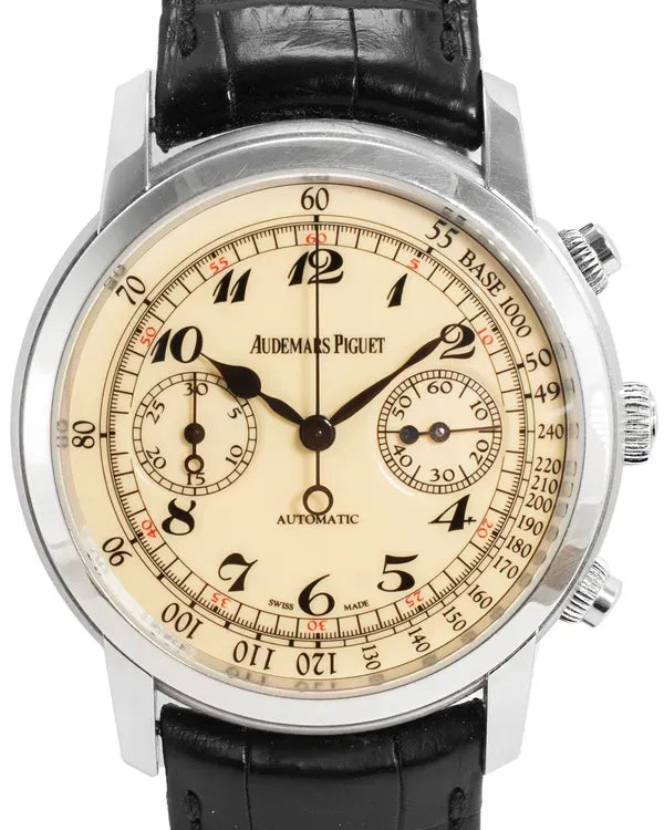 Audemars Piguet Jules 41MM Ivory Dial Leather Strap (26100BC) – Grailzee