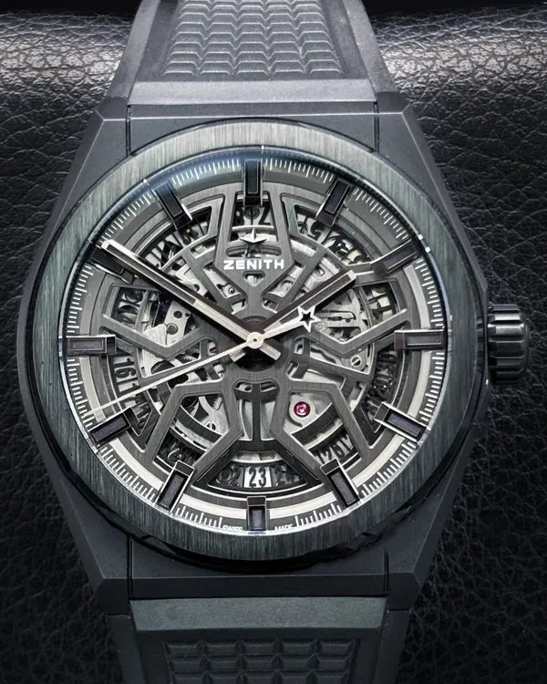 2020 Zenith Defy Classic 41MM Skeleton Dial Rubber Strap (49.9000.670 ...