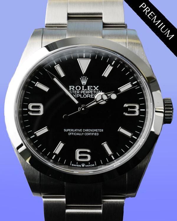 2024 Rolex Explorer 40MM Black Dial Oyster Bracelet (224270) – Grailzee