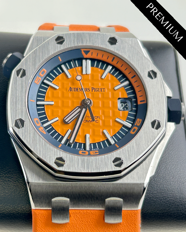2017 Audemars Piguet Royal Oak Offshore Diver L.E. 42MM Orange Dial Ru ...