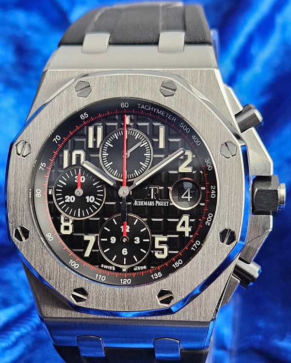 Audemars Piguet Royal Oak Offshore "Vampire" 42MM Black Dial Rubber St ...