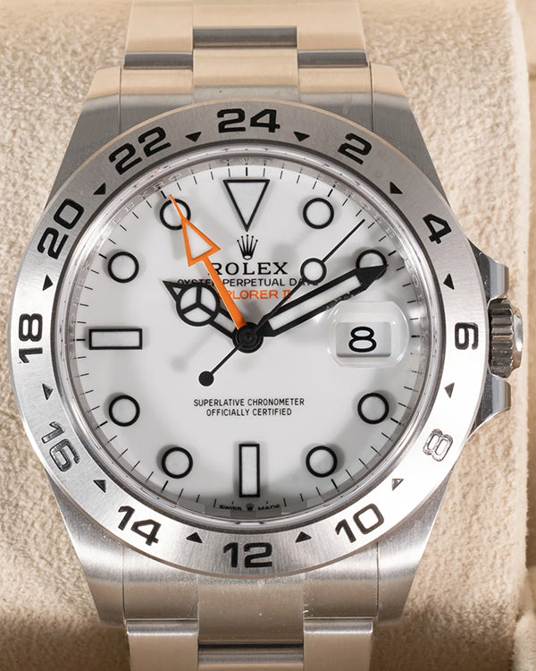 2024 Rolex Explorer II "Polar" 42MM White Dial Oyster Bracelet (226570 ...