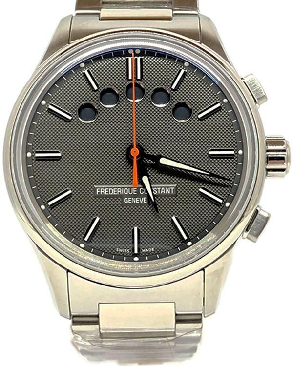 Frederique Constant Yacht Timer Regatta Countdown 42MM Grey Dial Steel ...