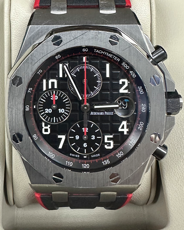 Audemars Piguet Royal Oak Offshore “Vampire” 42MM Black Dial Rubber St ...