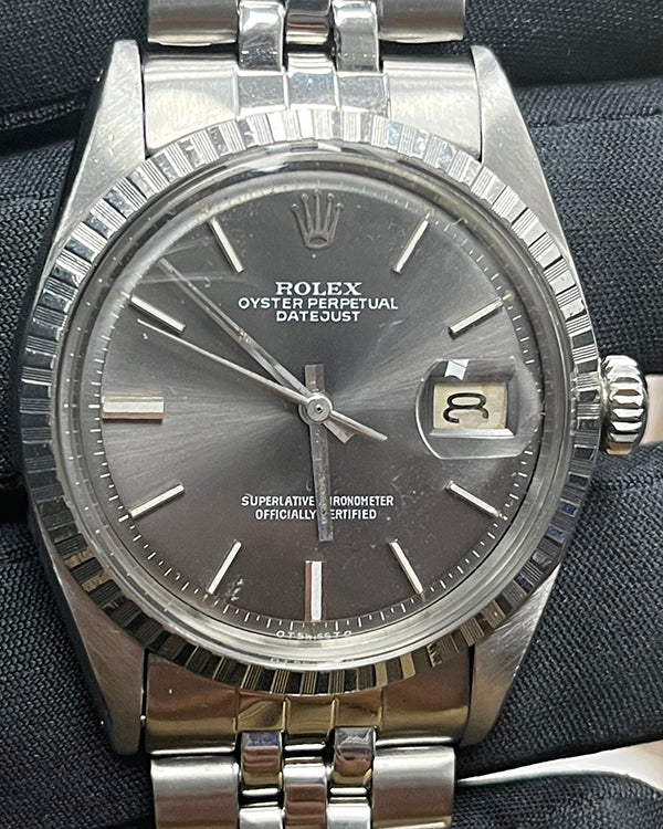 Rolex Datejust 36MM Grey Dial Jubilee Bracelet (1603) – Grailzee