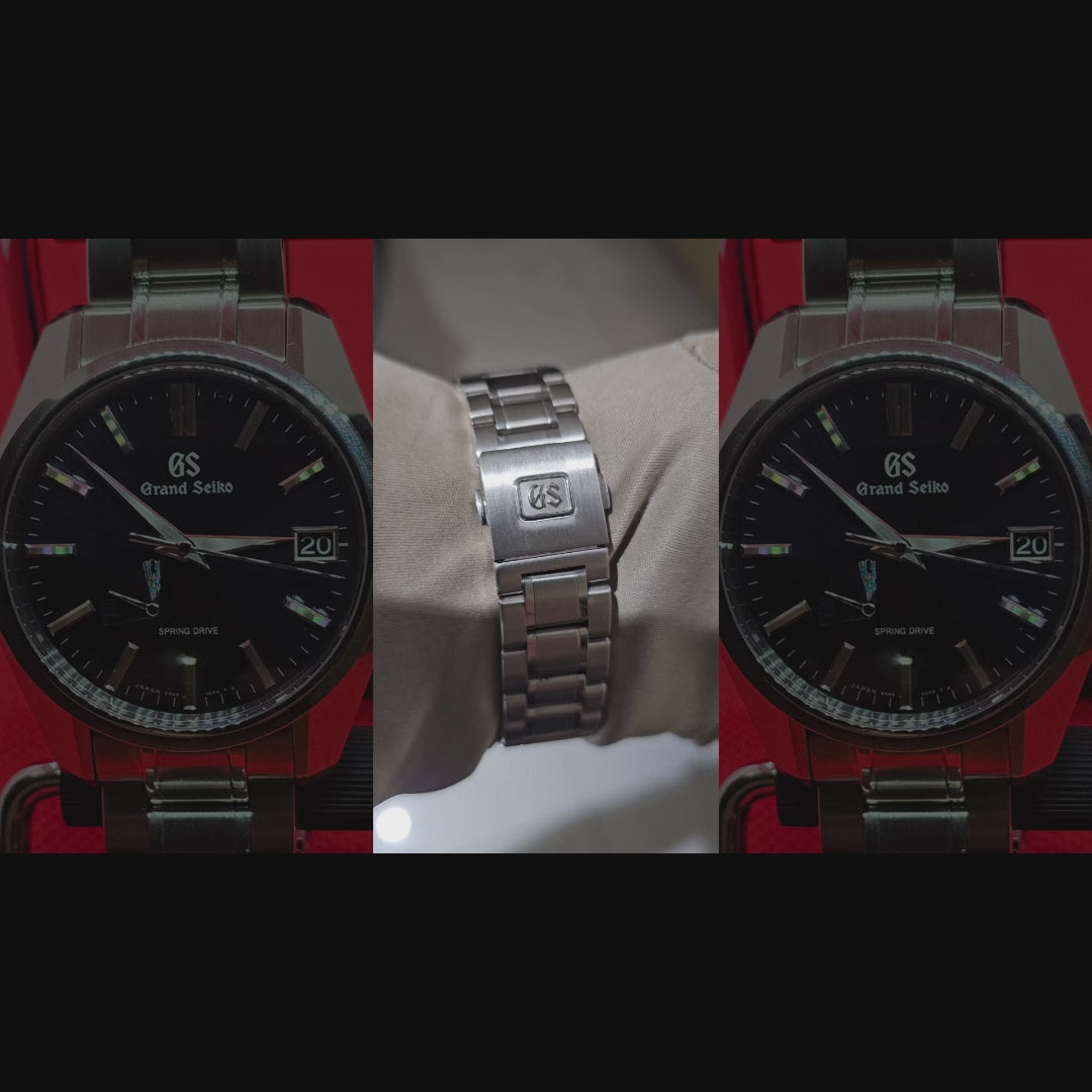 2020 Grand Seiko Heritage 40MM Blue Dial Steel Bracelet (SBGA375 ...