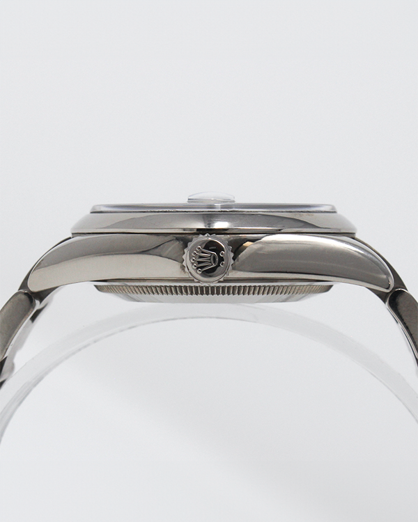 2006 (Z Serial) Rolex Day-Date 36MM Blue "Wave Motif" Dial Oyster Brac ...