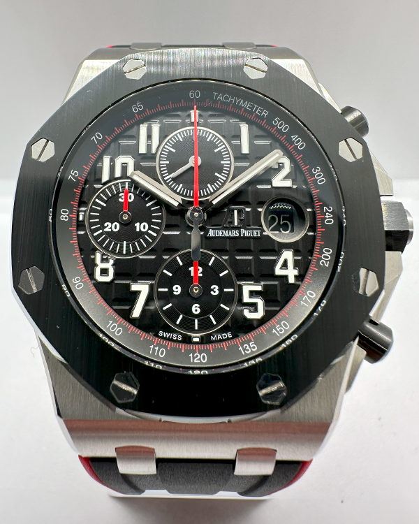 2019 Audemars Piguet Royal Oak Offshore Chronograph 42MM "Vampire" Bla ...
