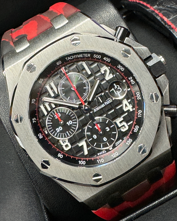 2017 Audemars Piguet Royal Oak Offshore Chronograph "Vampire" 42MM Bla ...