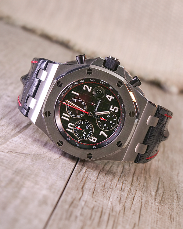 No Reserve - Audemars Piguet Royal Oak Offshore Chronograph "Vampire ...