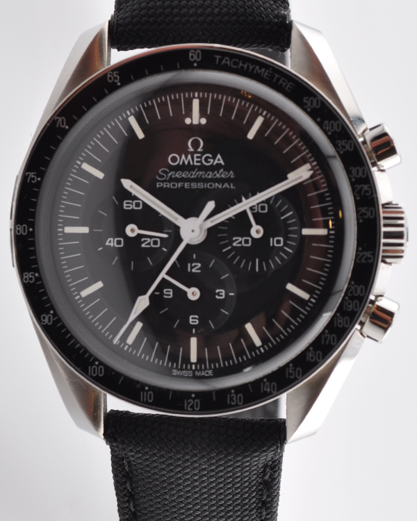 2022 Omega Speedmaster Moonwatch Professional 42MM Black Dial Textile ...