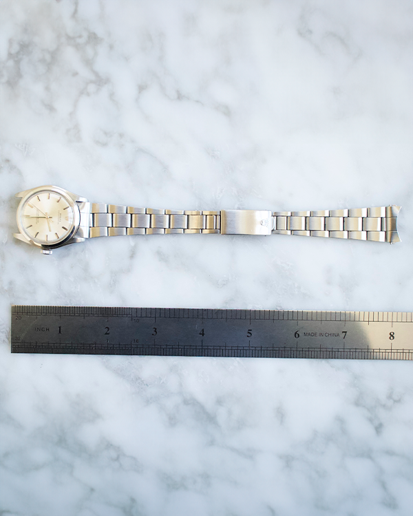 Rolex Oyster Perpetual Vintage 34MM Silver Dial Oyster Bracelet (6106 ...