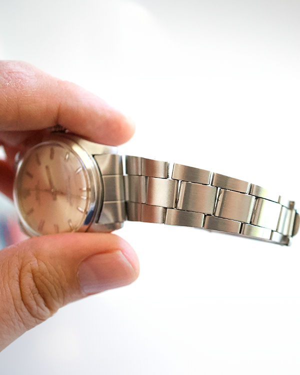 Rolex Oyster Perpetual Vintage 34MM Silver Dial Oyster Bracelet (6106 ...