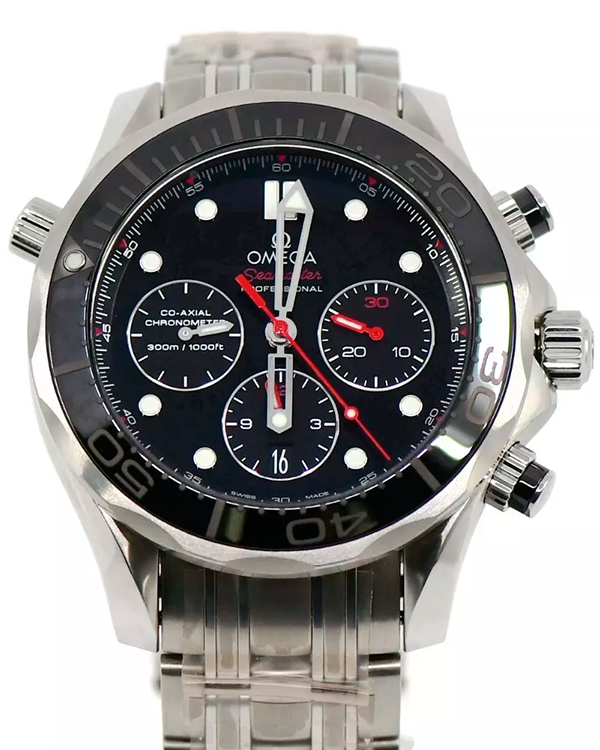 2019 Omega Seamaster Diver 300M 44MM Black Dial Steel Bracelet (212.30 ...