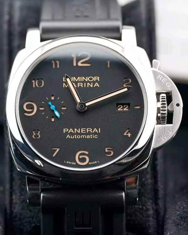 2019 Panerai Luminor Marina 1950 3 Days Automatic 44MM Black Dial Rubb ...