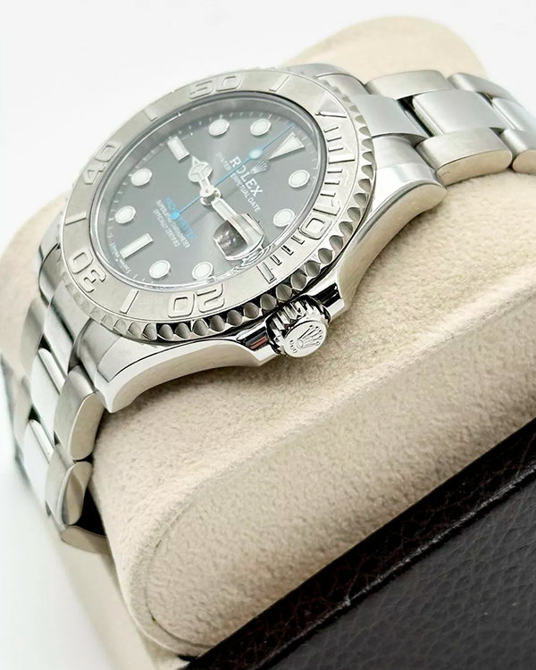 Rolex Yacht-Master 37MM Rhodium Dial Oyster Bracelet (268622) – Grailzee
