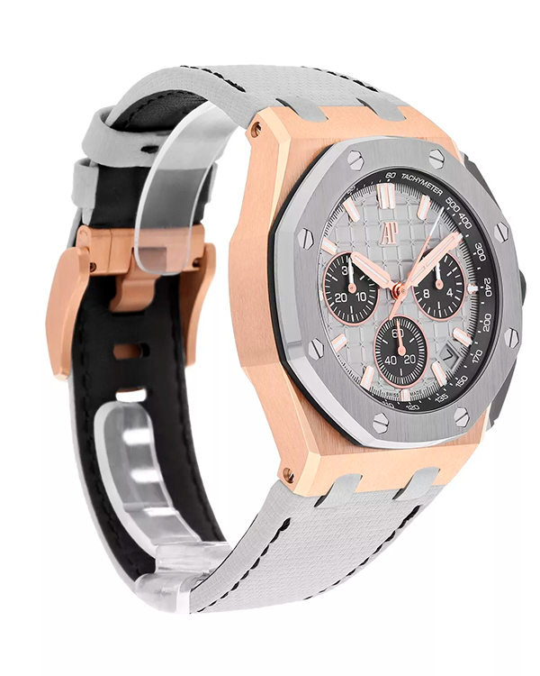 2023 Audemars Piguet Royal Oak Offshore 43MM Grey Dial Leather Strap ...