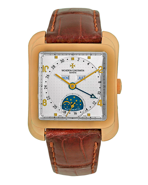Vacheron Constantin Toledo 1952 Calendar Moonphase 35.7MM White Dial L ...