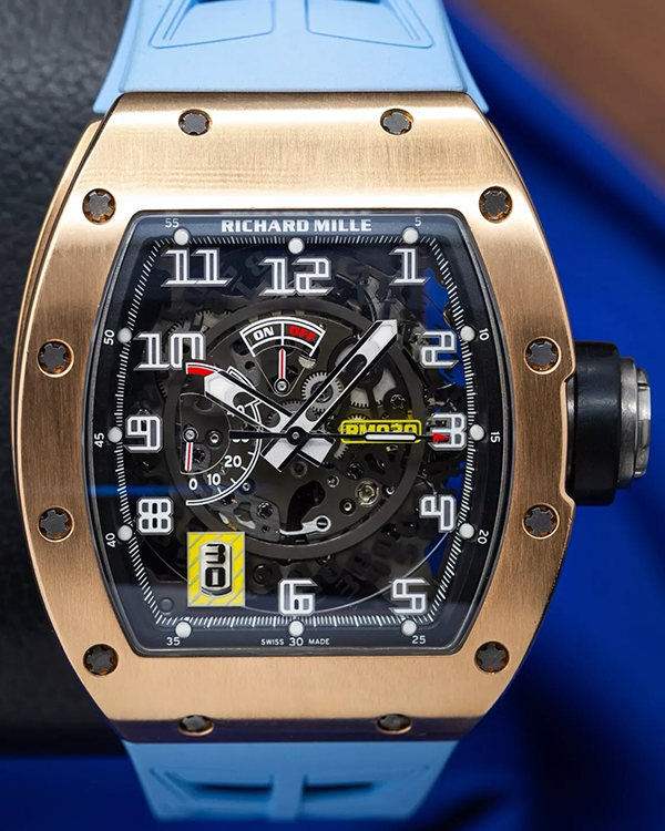 2018 Richard Mille RM 030 50MM Skeleton Dial Rubber Strap (RM 030 ...