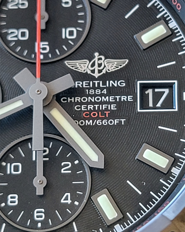 Breitling Colt Chronograph Automatic Limited Edition (M133881A/BE99 ...