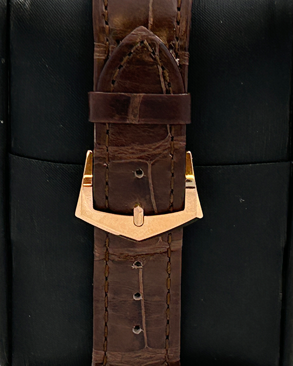 No Reserve 2021 Patek Philippe Calatrava Rose Gold Silver Dial (6119R ...