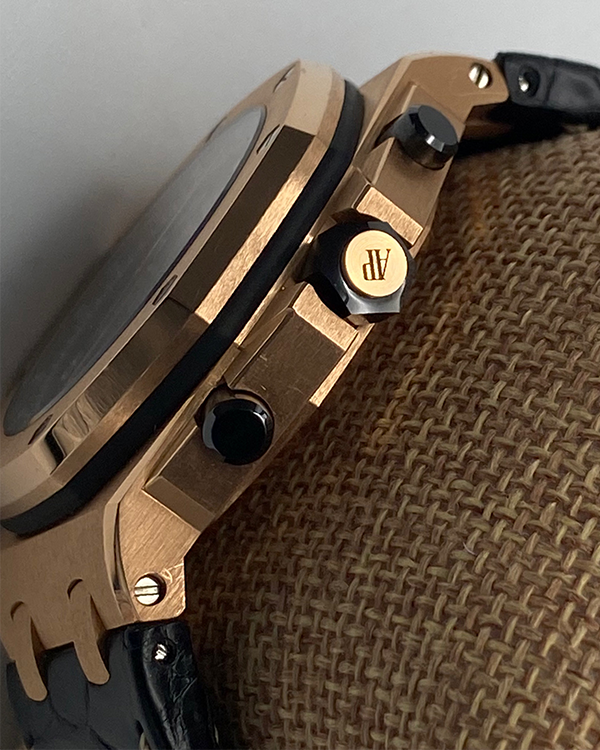 Audemars Piguet Offshore Half-Brick Rose Gold Black Dial (26470OR.OO.A ...