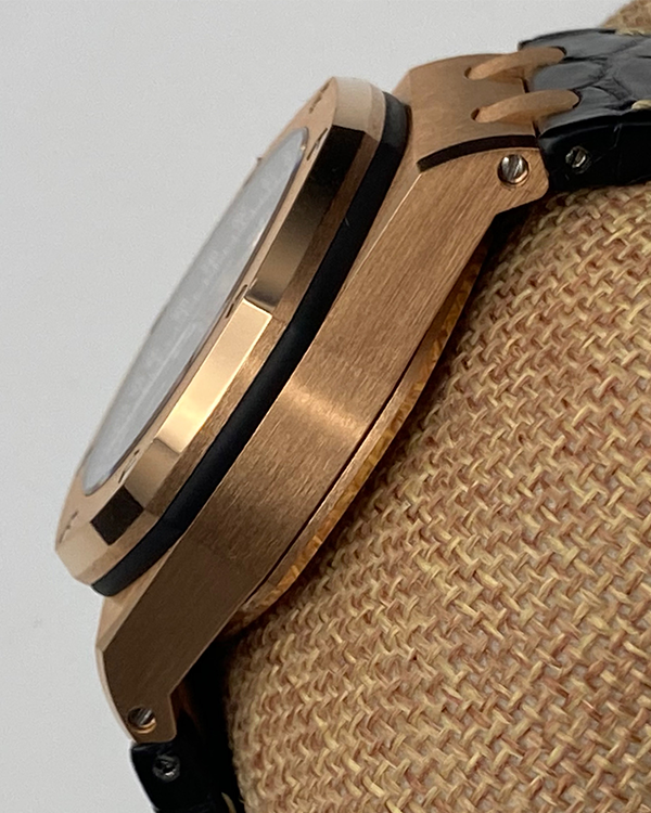 Audemars Piguet Offshore Half-Brick Rose Gold Black Dial (26470OR.OO.A ...