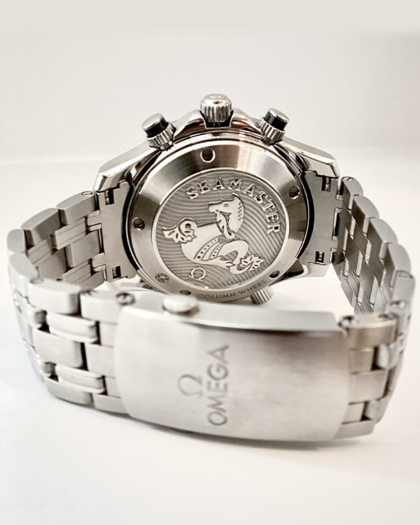 2019 Omega Seamaster Diver 300M Co‑Axial Chronometer Chronograph Steel ...