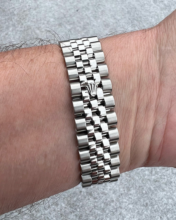 2010 Descontinued Rolex Datejust 36MM Super Jubilee Hidden Clasp Brace ...