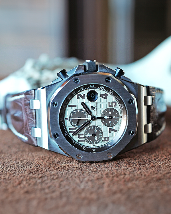 2014 Audemars Piguet Royal Oak Offshore Chronograph Safari 42MM Ivory ...